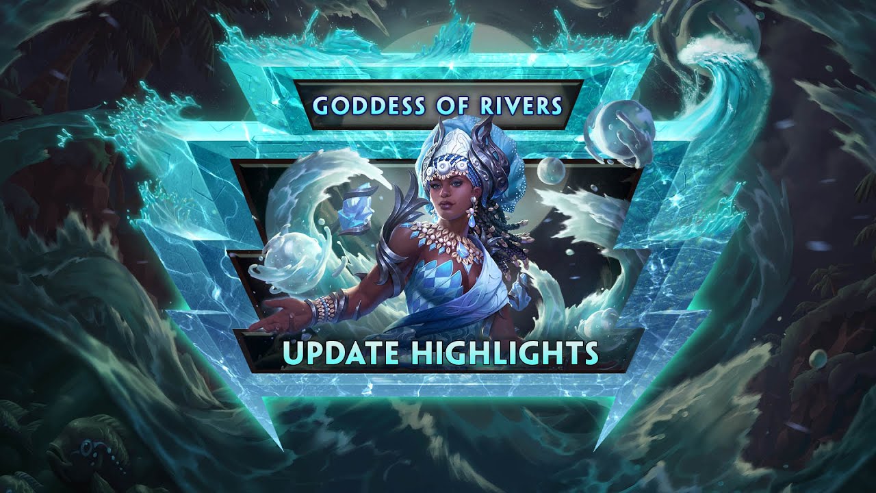 SMITE - Update Highlights - Goddess of Rivers - YouTube