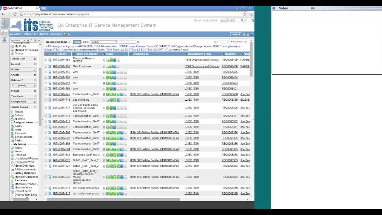 ITSM Service Request Fulfiller Training - YouTube