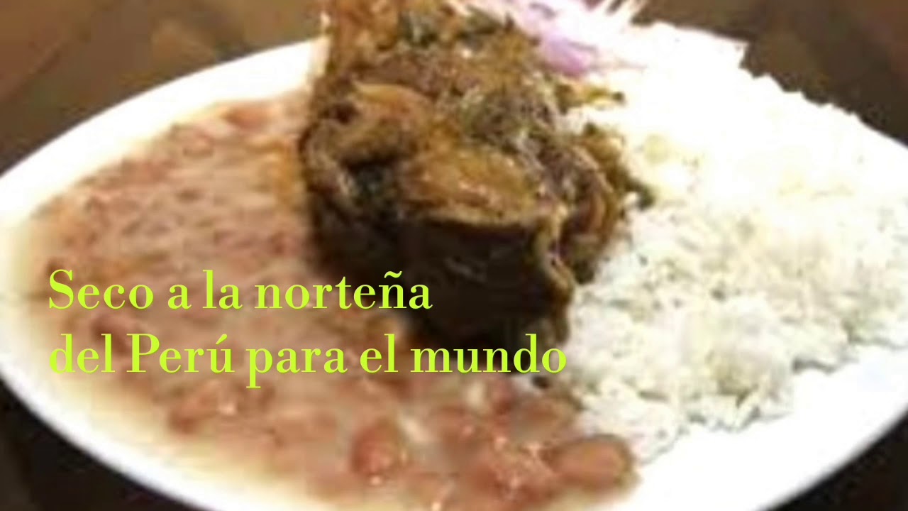 seco de res a la norteña, con frejoles - YouTube