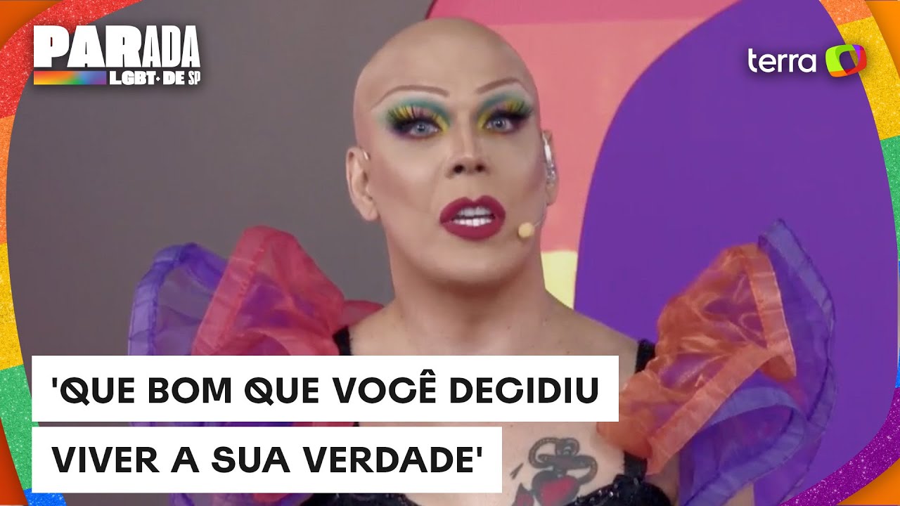 Ikaro Kadoshi se emociona em discurso de apoio à comunidade LGBT+ ...