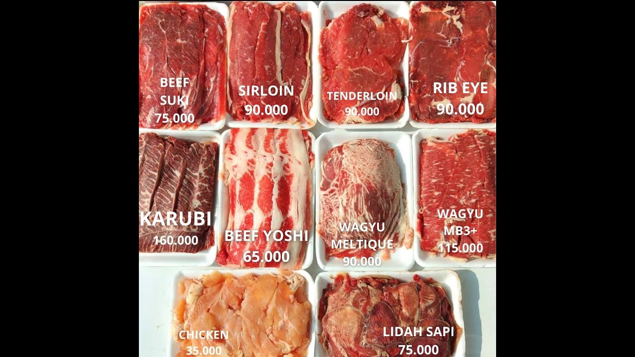 DAGING SLICE ! KUPAS TUNTAS SEMUA DAGING SLICE - YouTube