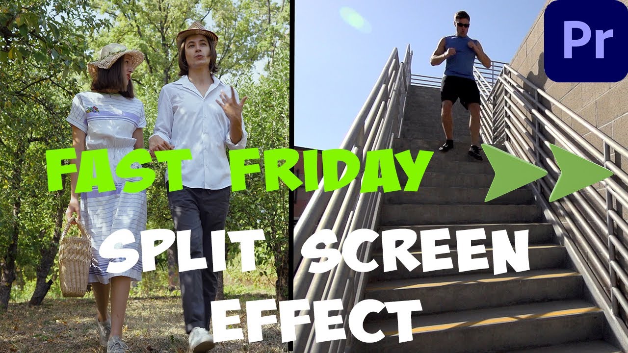 How to make SPLIT SCREEN Side by Side Effect in Premiere Pro - YouTube