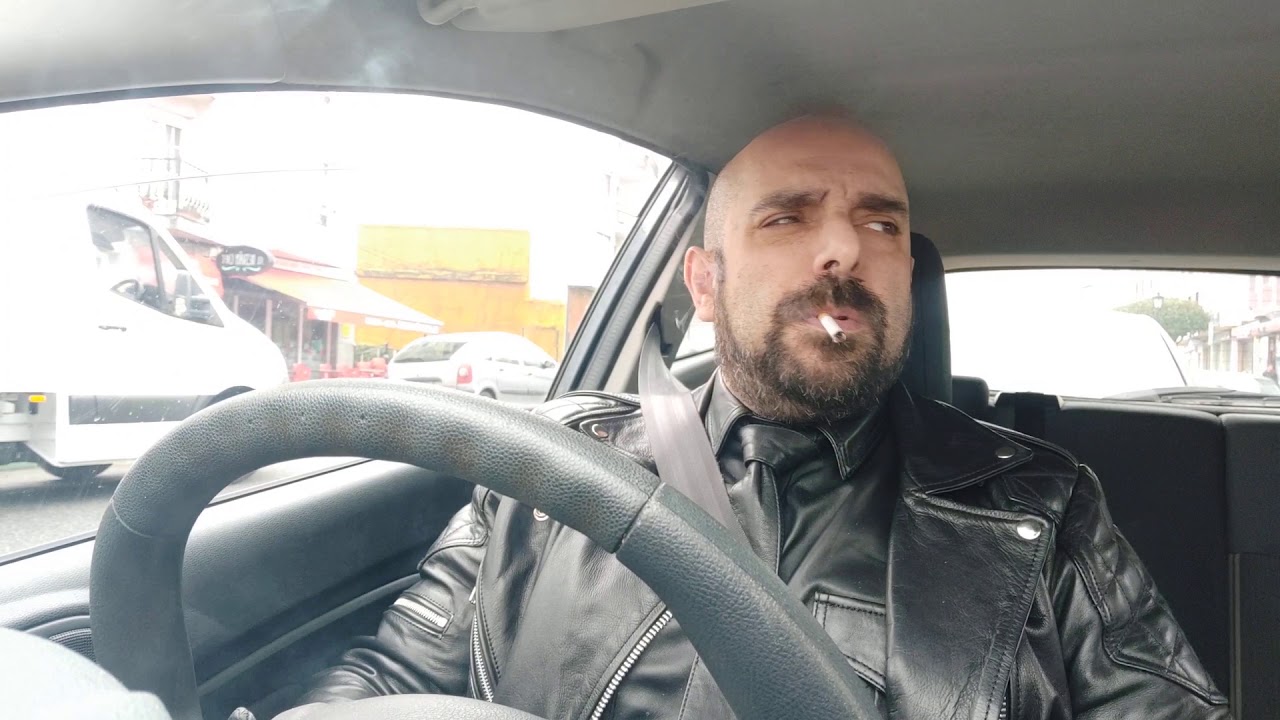 Driving in full leather. #Gear365 - YouTube