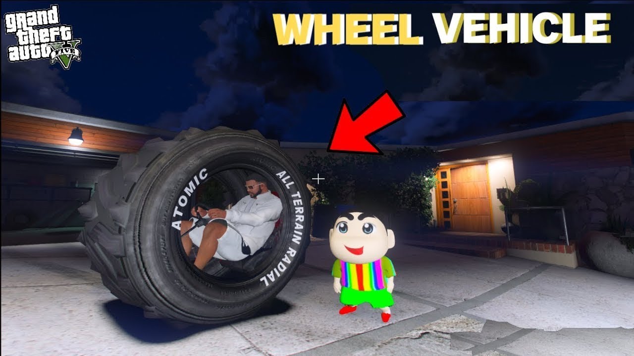 GTA 5 :- "WHEEL VEHICLE" MOD! - (GTA 5 Mods) || Techno gamerz || techno ...