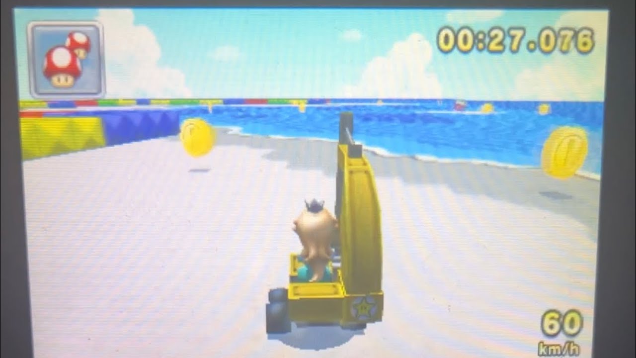 Mario Kart 7 SNES Koopa Beach 2 Custom Track - YouTube