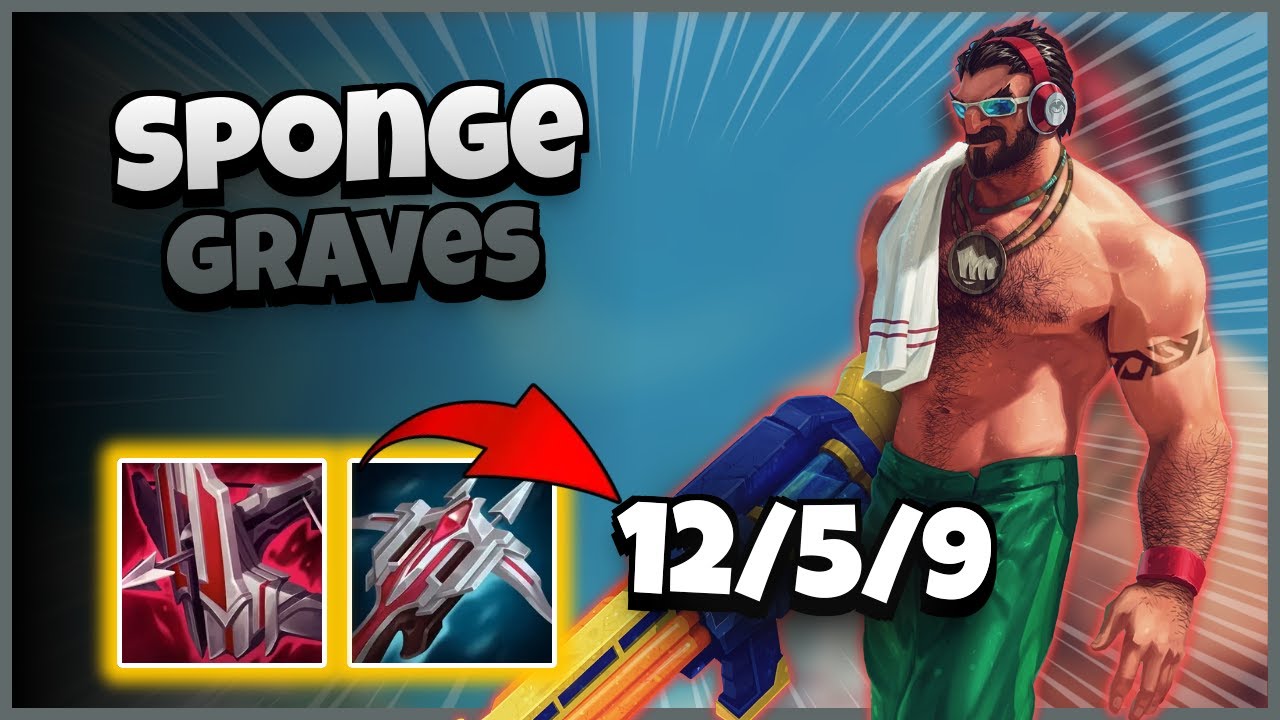 DRX Sponge Graves vs Kindred | 14.21 - YouTube