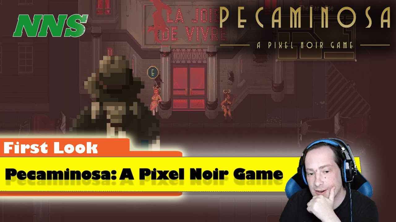 First Look at Pecaminosa: A Pixel Noir Game on Steam - YouTube