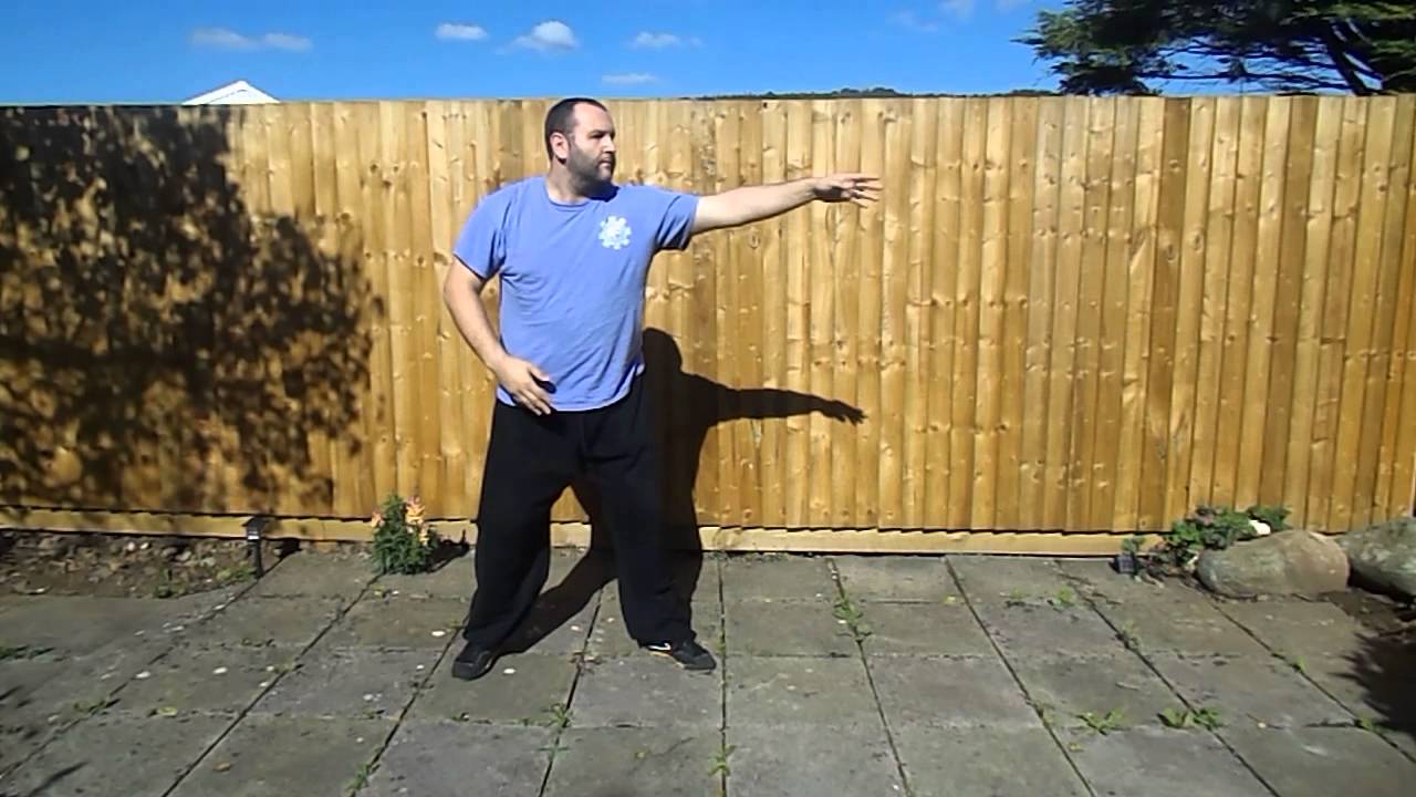 LFIAA Kunlun Qigong "Wave Hands in Clouds" Posture - YouTube