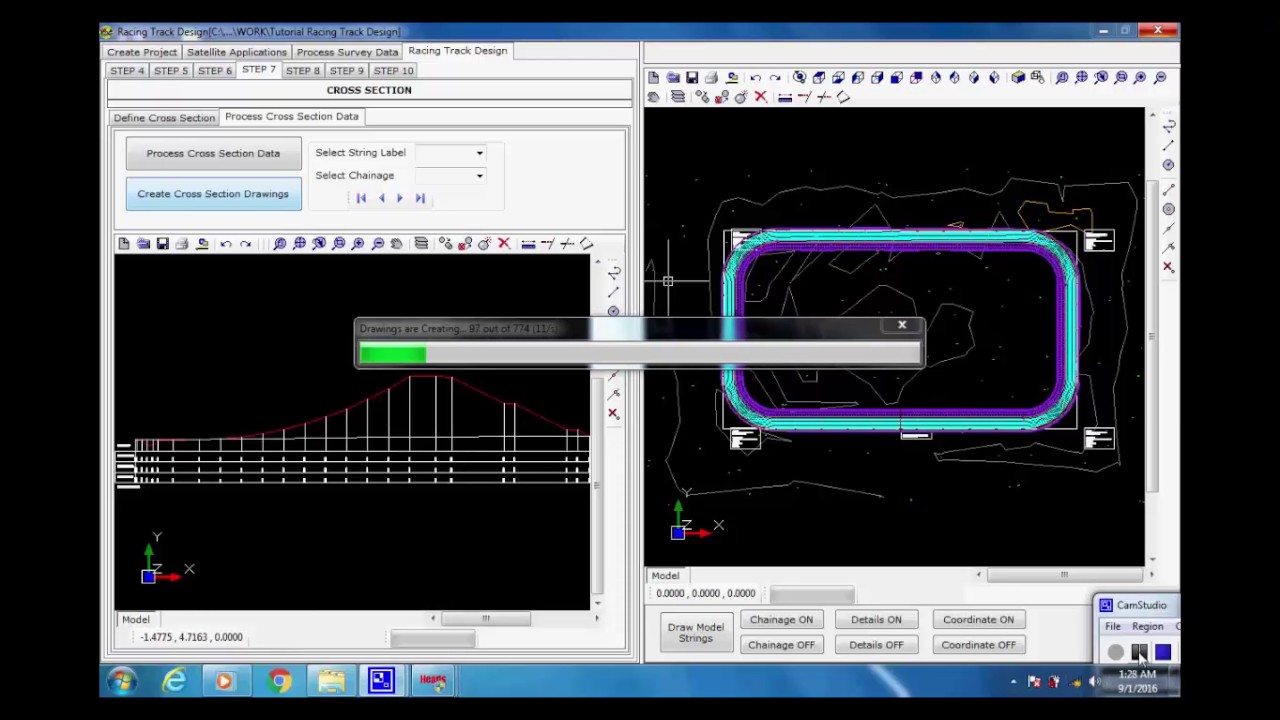 Tutorial 31 Design of Car Racing Track with Concave Parabolic Cross ...