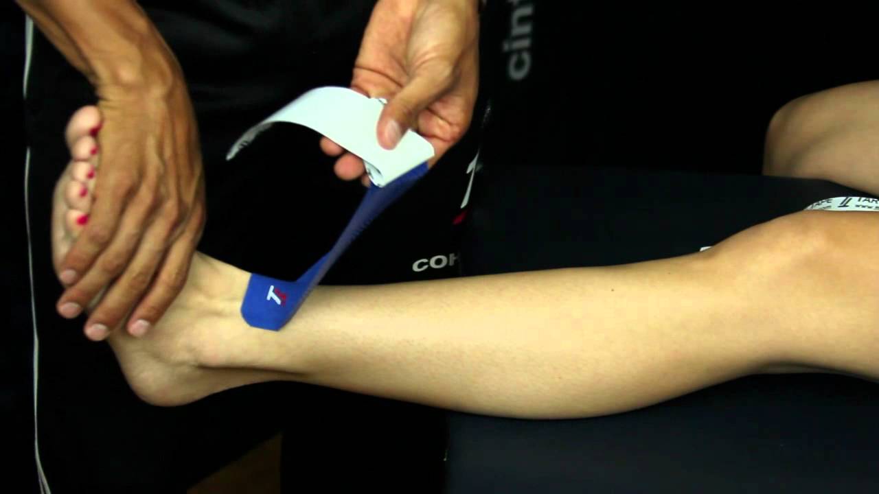 Target Tape - Dolor anterior de la espina (Periostitis tibial) - YouTube