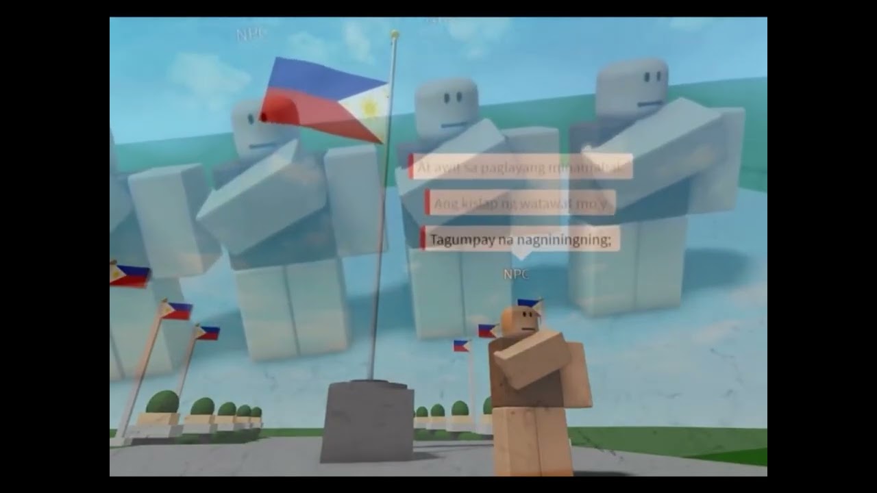 Carl the npc sings Lupang hinirang but its an epic version - YouTube
