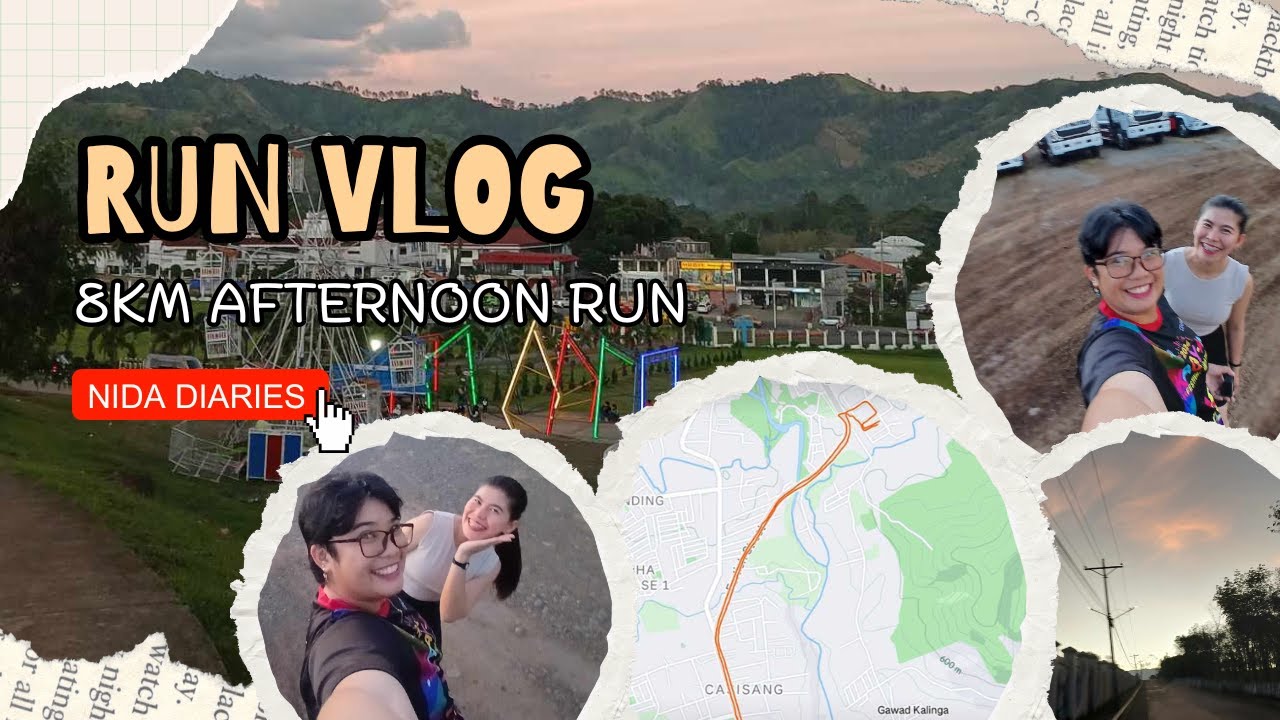 8KM RUN VLOG - YouTube