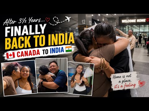 CANADA 🇨🇦 TO INDIA 🇮🇳MY DAUGHTER IS FINALLY HOME! ❤️After So Many Years… #Tibetan vlogger 