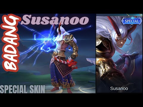 Badang "Susanoo" Special Skin | MLBB Skin Effects 4K UHD | Epic Hero ...