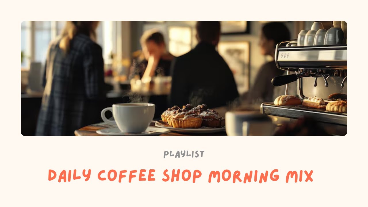 Daily Coffee Shop Morning Mix ☕🌞 | Gentle Lofi Beats for Focus ...