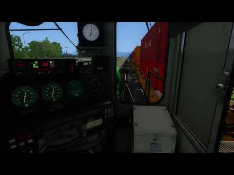 Train Simulator Classic: Ex-BN SD40-2 Cab Ride [Lowell to Skykomish] - YouTube