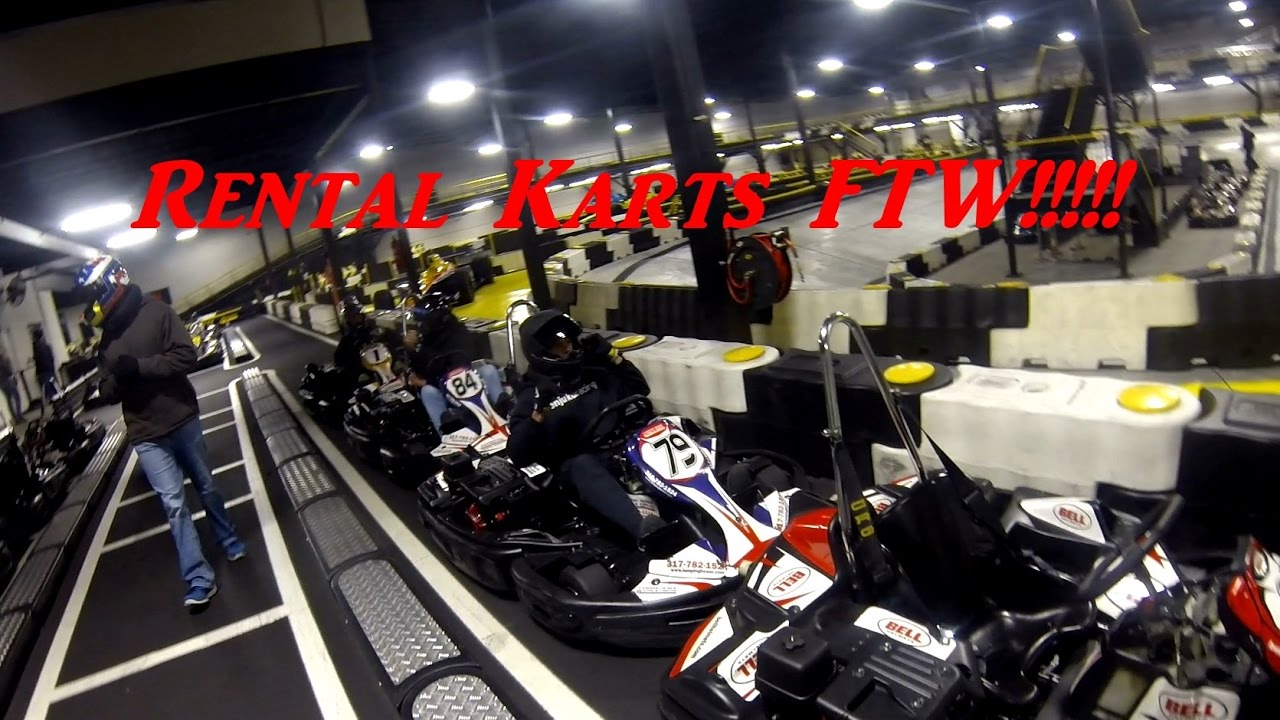 Speedway Indoor Karting (Road Course and Banked Oval Tracks) - YouTube