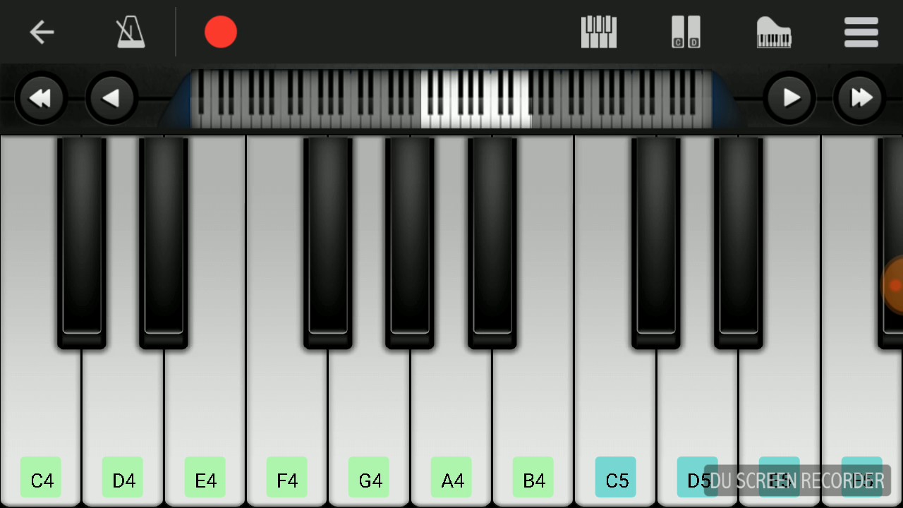 Bahubali 2 - O o Re Raja In Mobile Piano - YouTube
