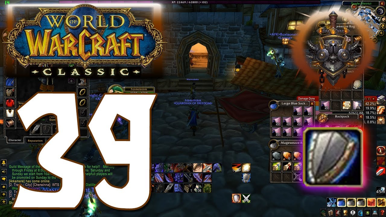 Protection Warrior World of Warcraft Classic | Season of Discovery part ...