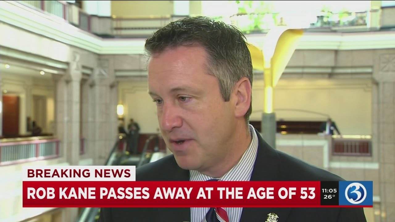 VIDEO: State Auditor Rob Kane dies unexpectedly - YouTube