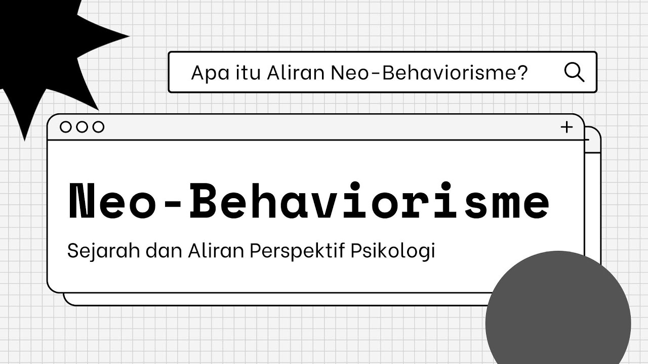 Sejarah Psikologi dan Aliran – Neo-Behaviorisme - YouTube