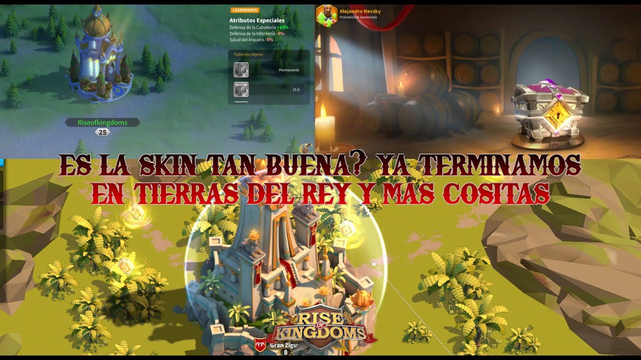 LA SKIN DEL ZENITH ES BUENA? TERMINAMOS EN TIERRAS DEL REY Y MAS ...