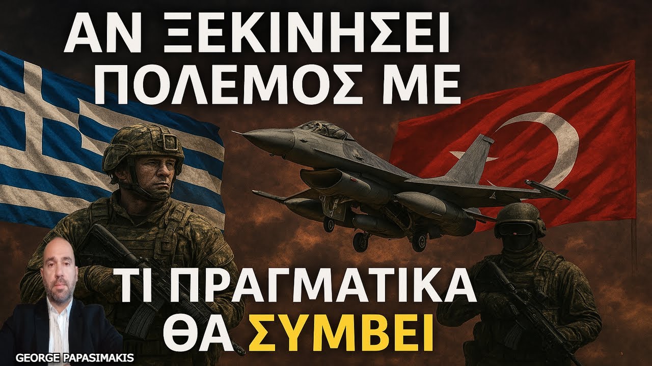 Αν ξεκινήσει πόλεμος με την Τουρκία… Τι πραγματικά θα συμβεί; - YouTube