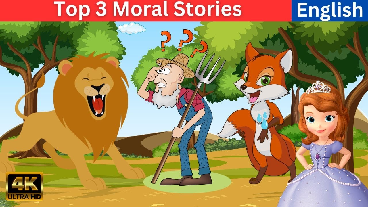 Top 3 Moral Stories in English | Bedtime Stories for Kids ...