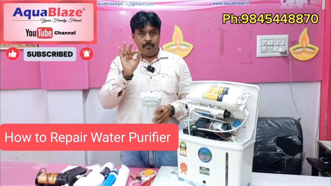 How to Repair Water Purifier | Step by Step Tips & Tricks - YouTube
