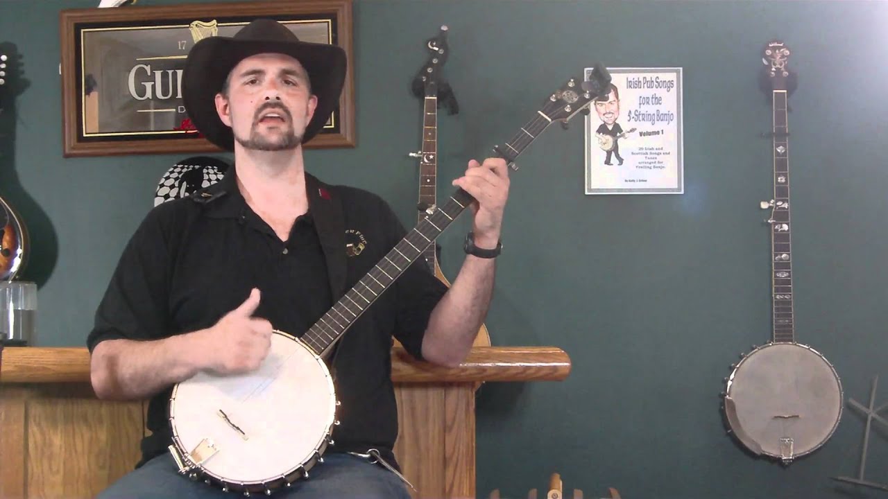 Frailing Banjo Lesson: Long Black Veil - YouTube