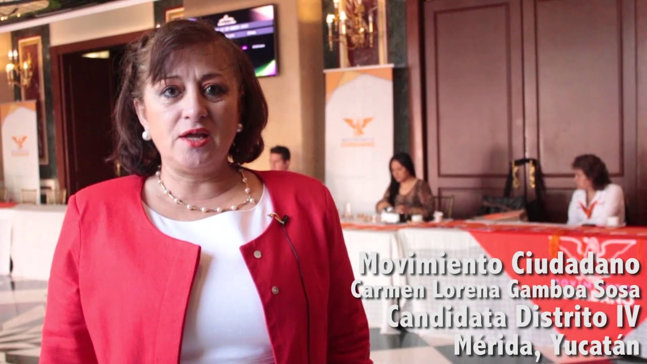Voto Informado - Carmen Lorena Gamboa Sosa MOVIMIENTO CIUDADANO - YouTube
