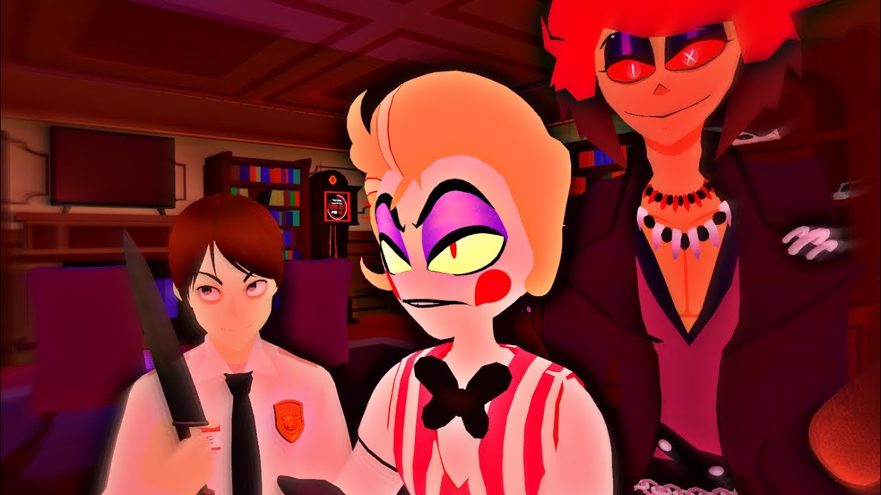 VRCHAT HAZBIN HOTEL - LÚCIFER E ALASTOR FAZEM UMA TERAPIA DE CASAL ...