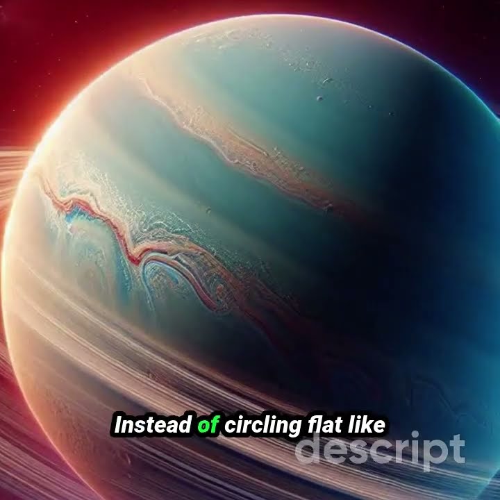 🌀🪐 A planet with vertical rings - YouTube