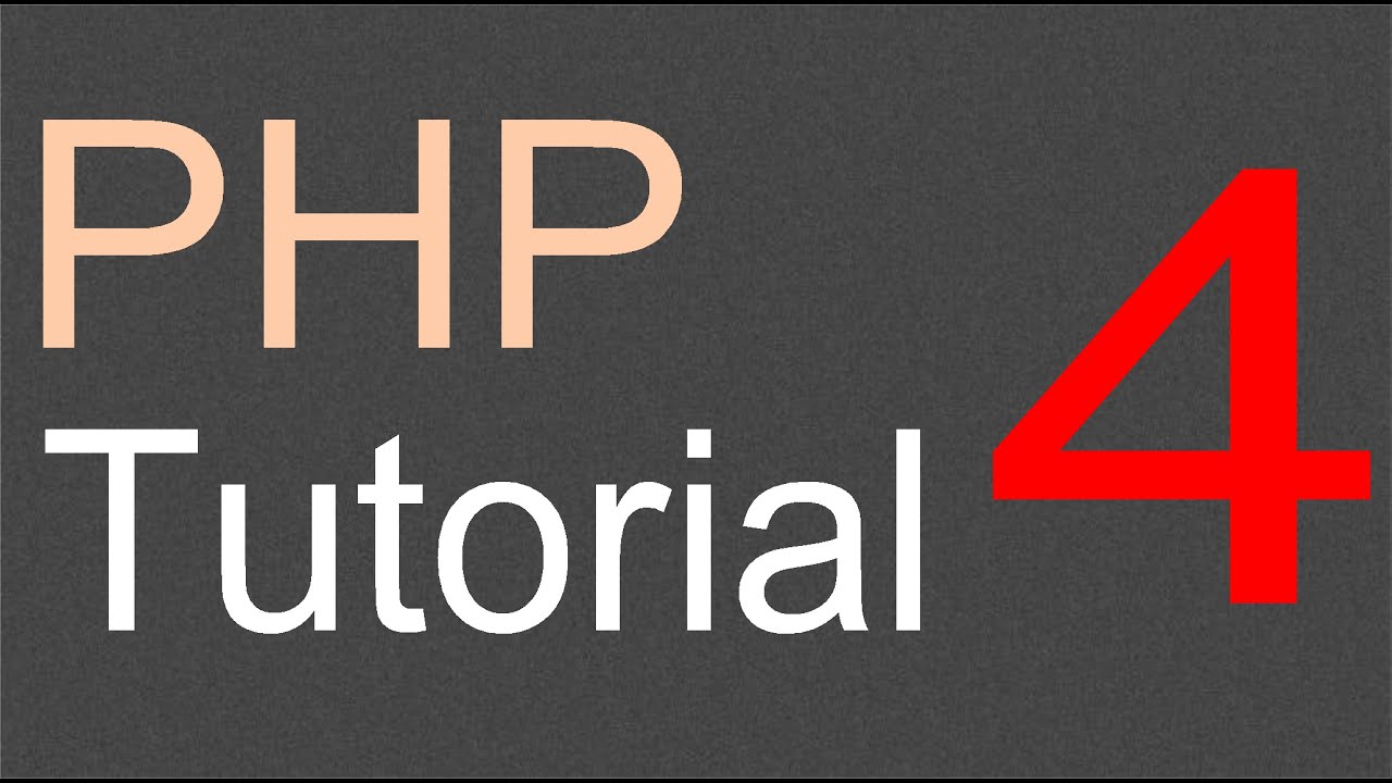Php Tutorial For Beginners 04 Variables Youtube