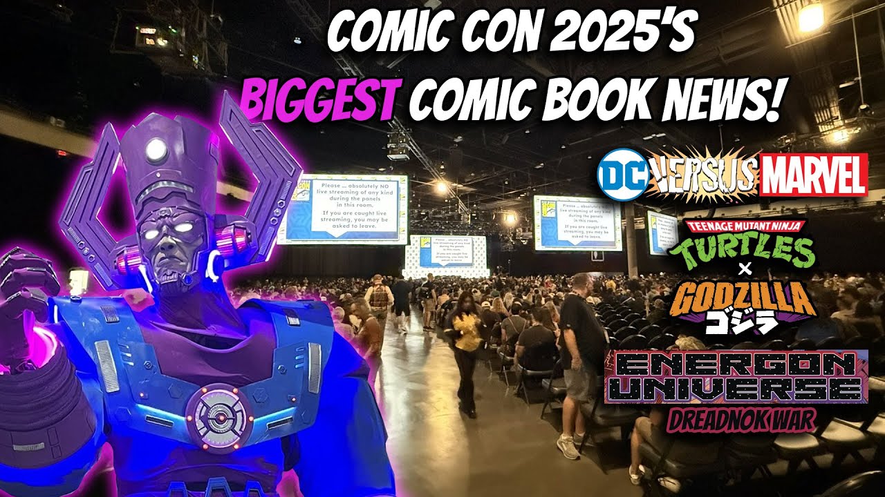 Comic Con 2025's Biggest News! Comic Book News, Reviews, Live Art ...