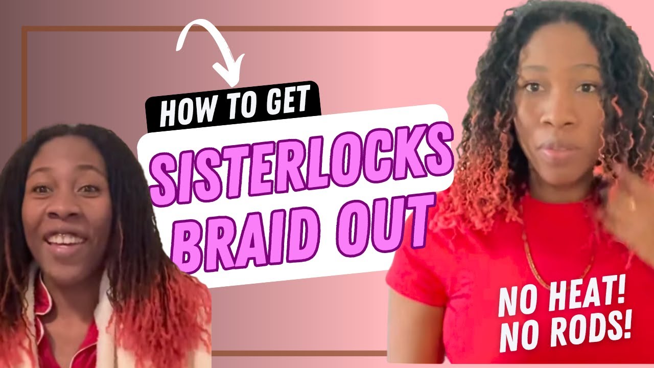 The Ultimate Sisterlocks Braid Out Tutorial - YouTube