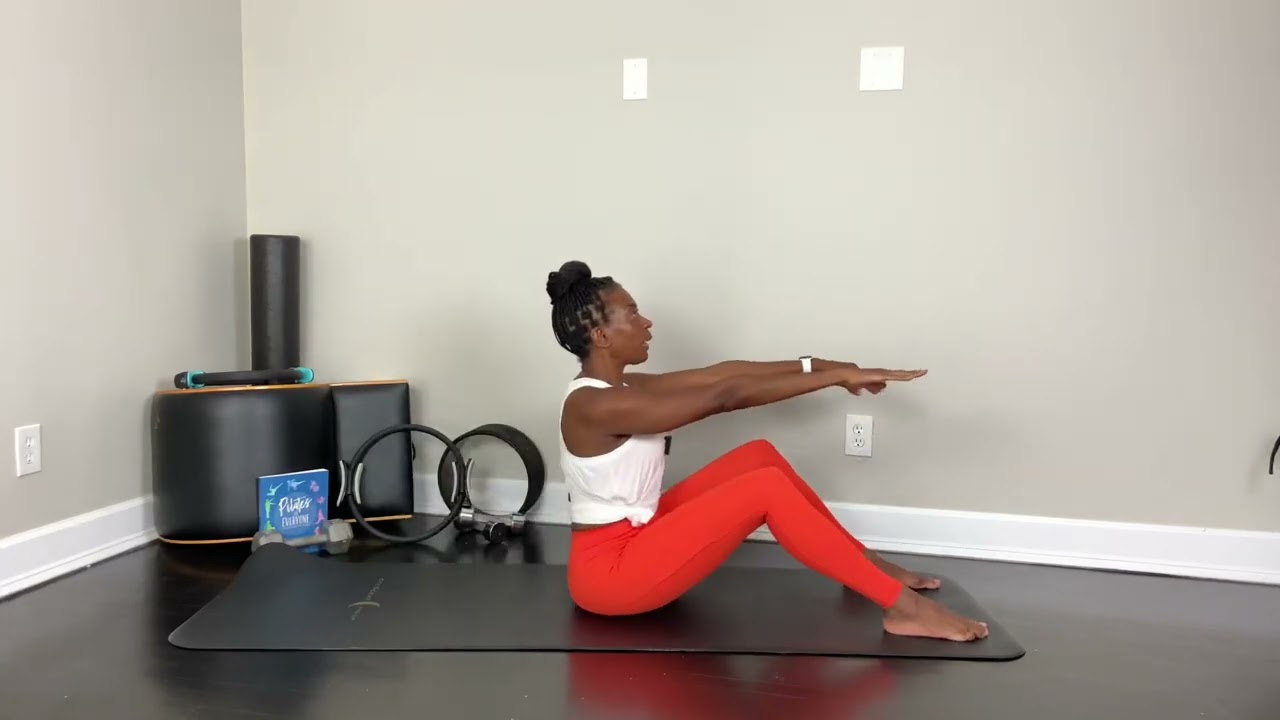 30 Day Pilates Challenge- Teaser Prep (core training) - YouTube
