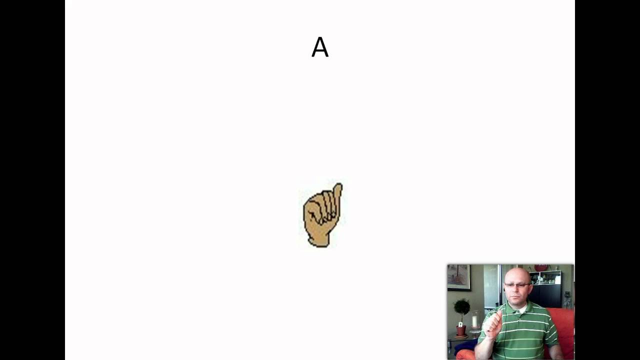 American Sign Language with Michael -- current - YouTube