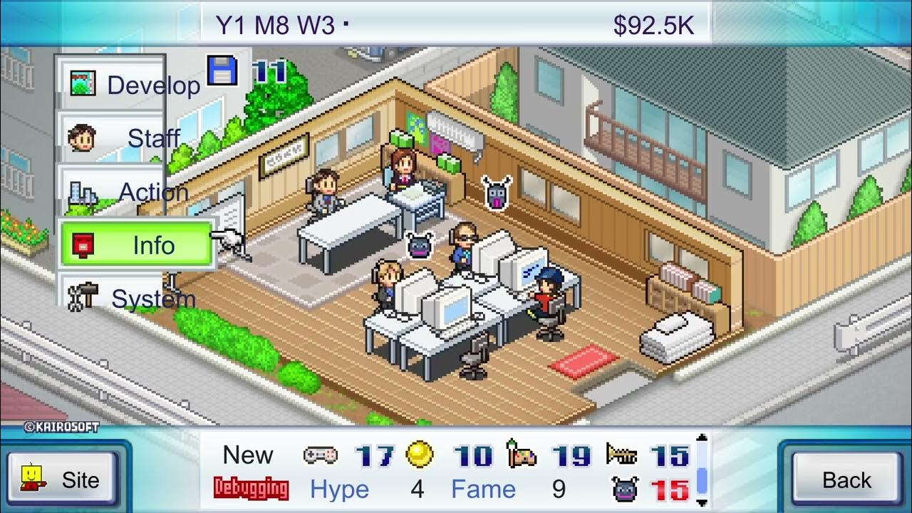 Game Dev Story (Kairo Games) | gameplay - YouTube