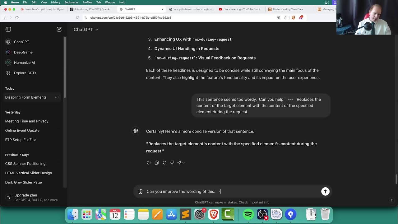 Live Coding Ahoy! --- A new feature for Trongate MX & bug fixes - YouTube