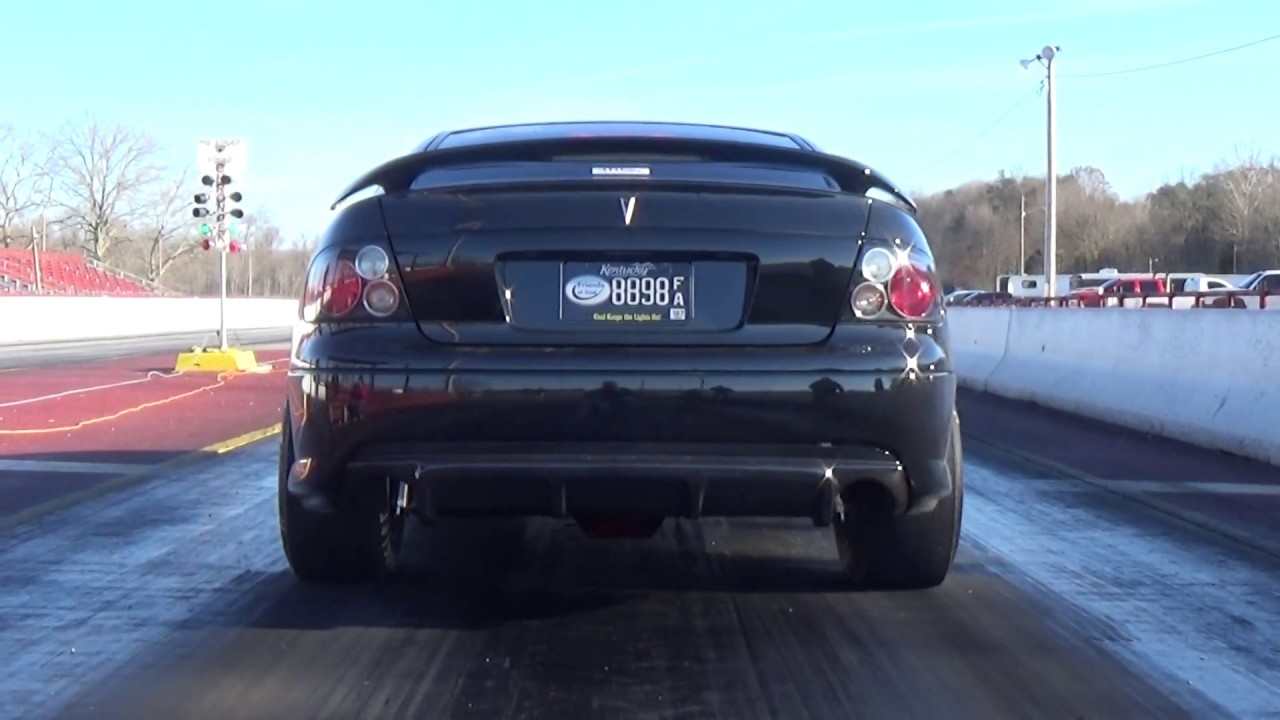 Dalton Winfield Procharged GTO 10.24 @ 142 mph - YouTube