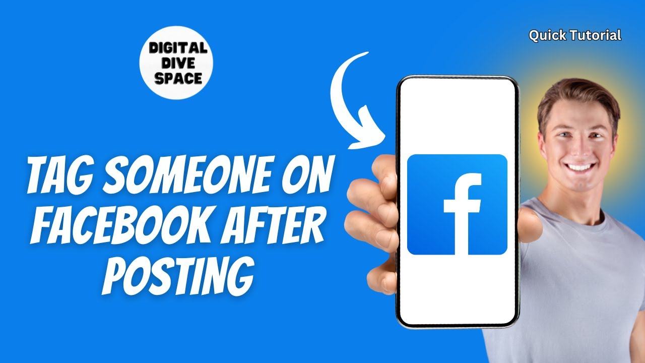How To Tag Someone On Facebook After Posting - YouTube