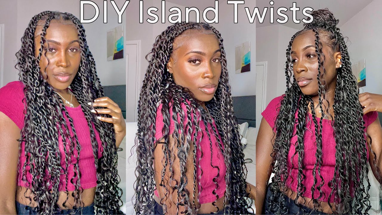 DIY ISLAND TWIST TUTORIAL - YouTube