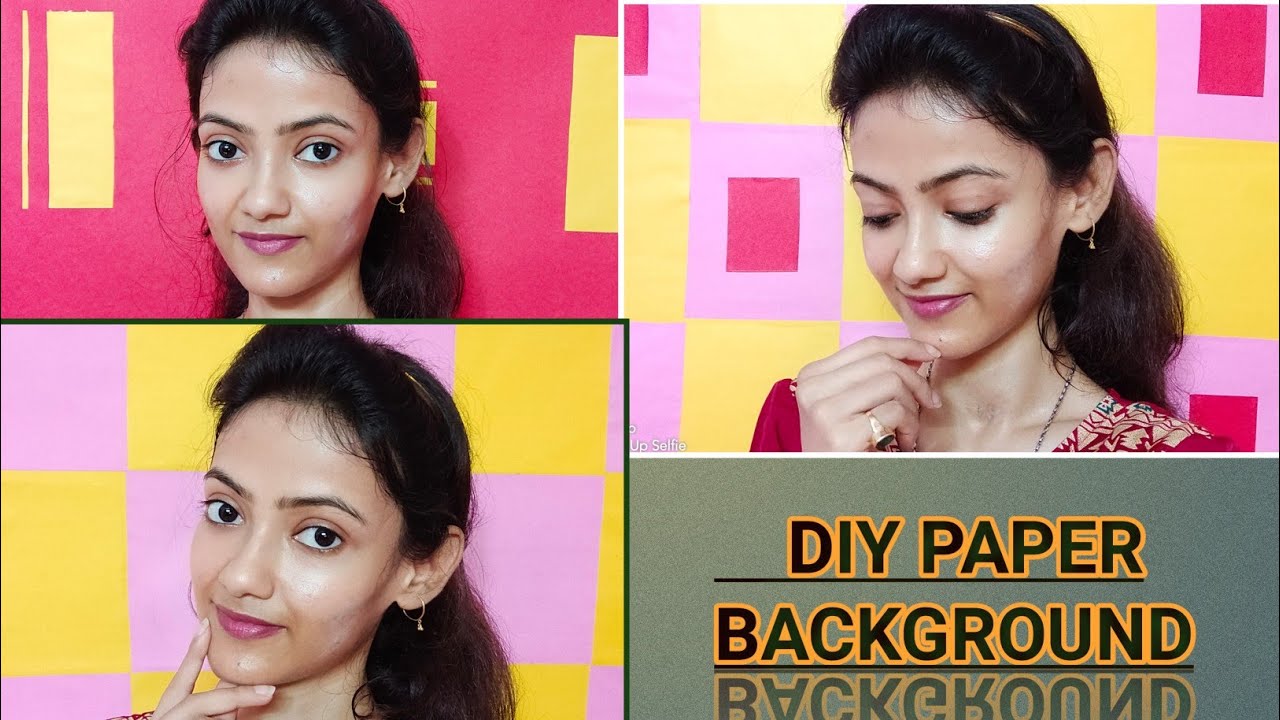 3 DIY Background For YouTube Videos Under Rs.100 / Background Setup For ...