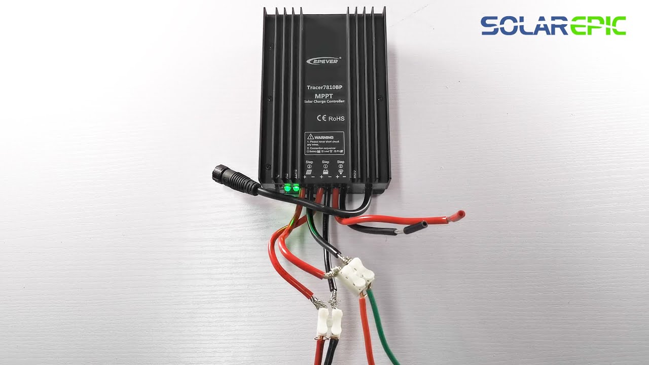 SolarEpic Epever Waterproof MPPT Solar Charge Controller Battery ...