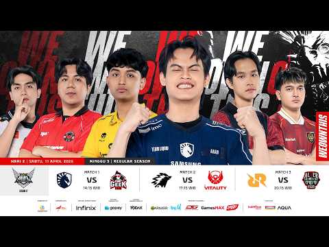 🔴 LIVE | MPL ID S17 | Regular Season Day 2 Week 3 | English