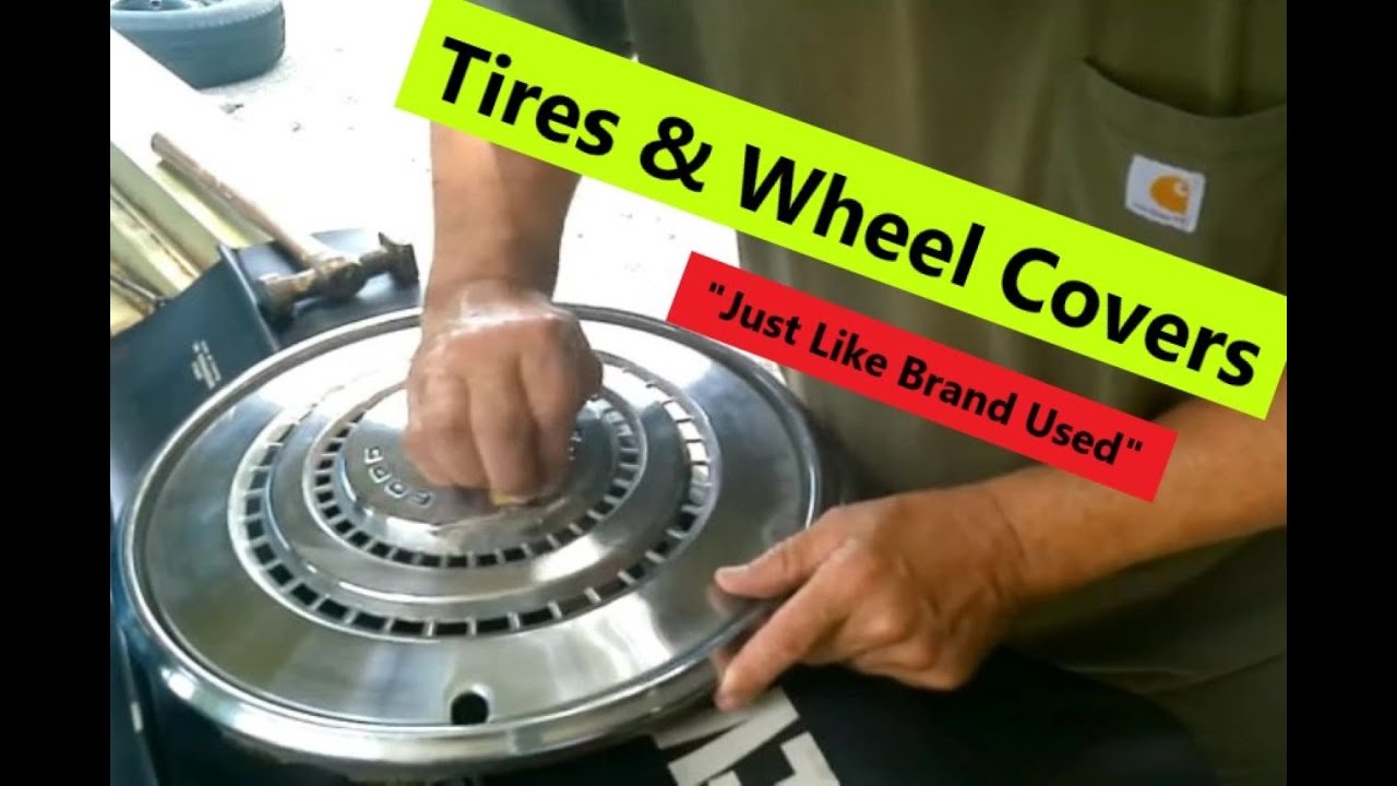 1976 LTD Tire Install & Wheel Cover Repair #nonamenationals #limelateda ...