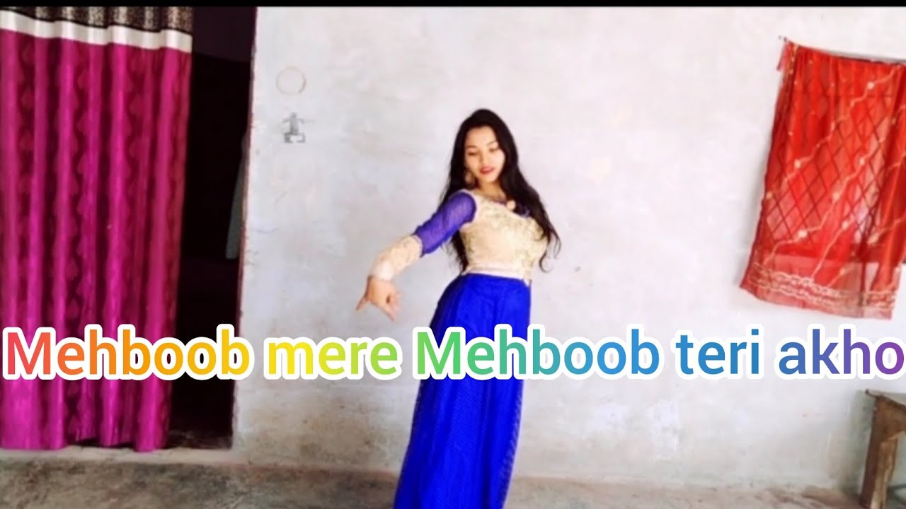 Mehboob mere Mehboob teri aankhon se mujhe ☺️ || cover dance 💃 |explore ...