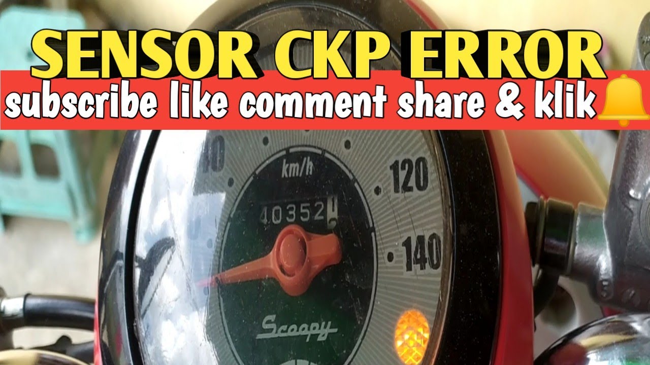 Cara ganti sensor ckp honda scoopy fi esp - YouTube