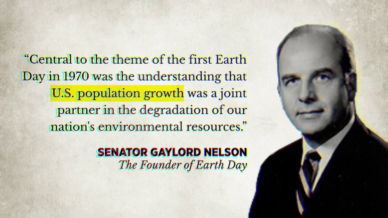 Earth Day at 50: A Message from its Founder on Environmentalism ...